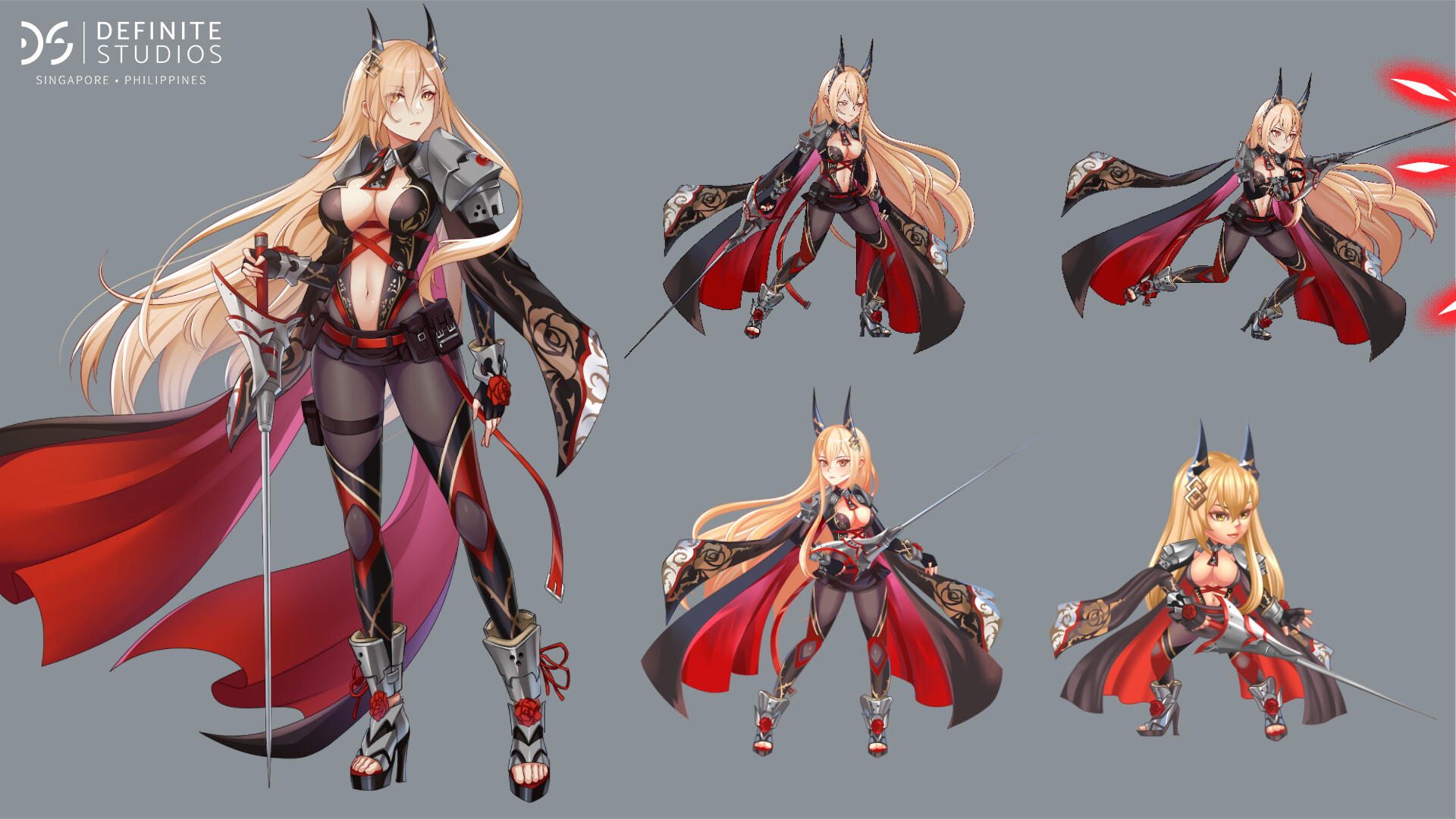 ArtStation - Female Warrior Character Art