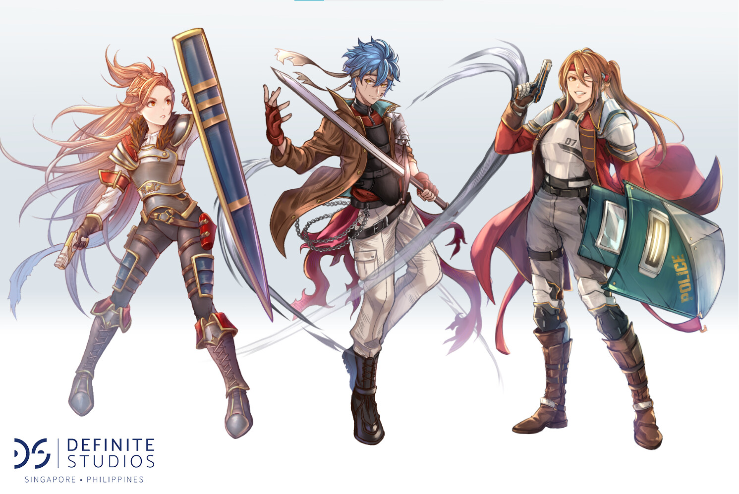 ArtStation - Dystopian Warriors Character Art