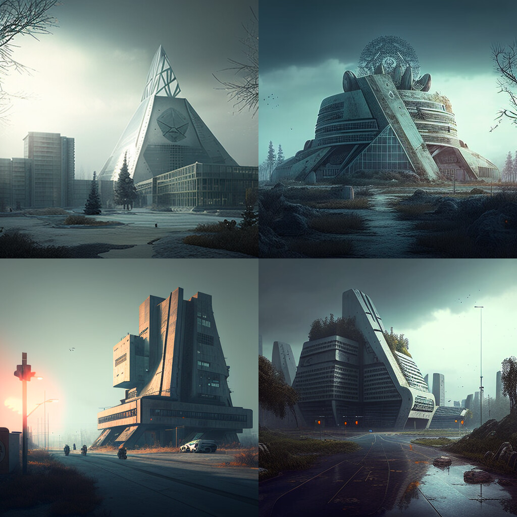 ArtStation - Futuristic city Chernobyl