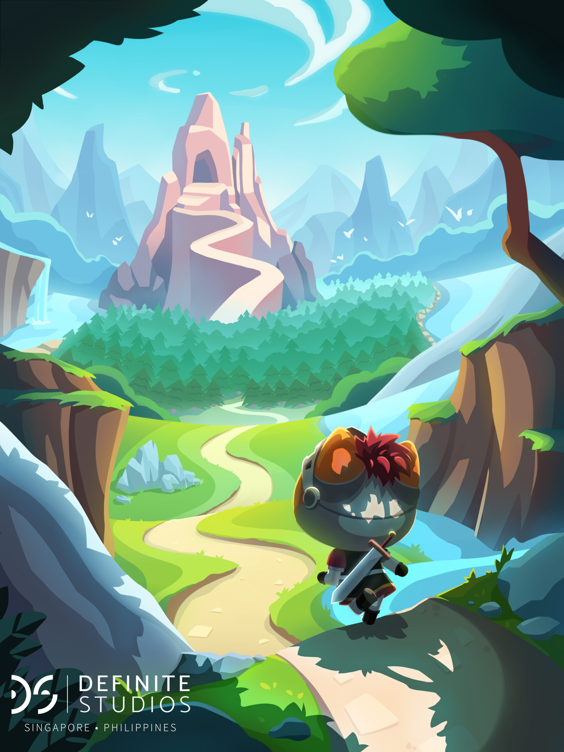 ArtStation - Cat on Adventure Character Art