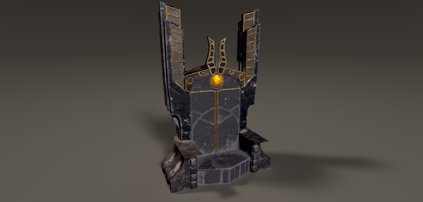 ArtStation - Throne (Overlord)