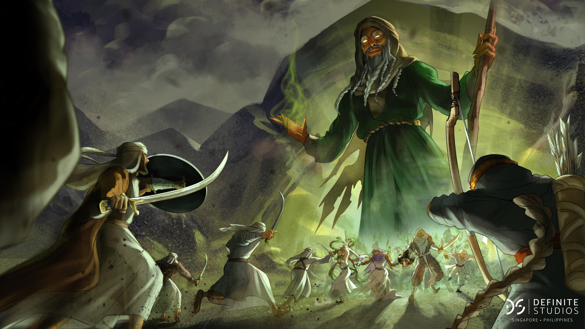 ArtStation - The Final Battle Concept Art