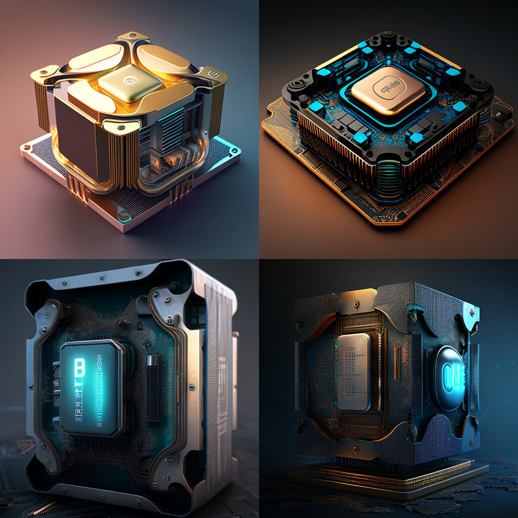 AIstation - Futuristic Intel core i9