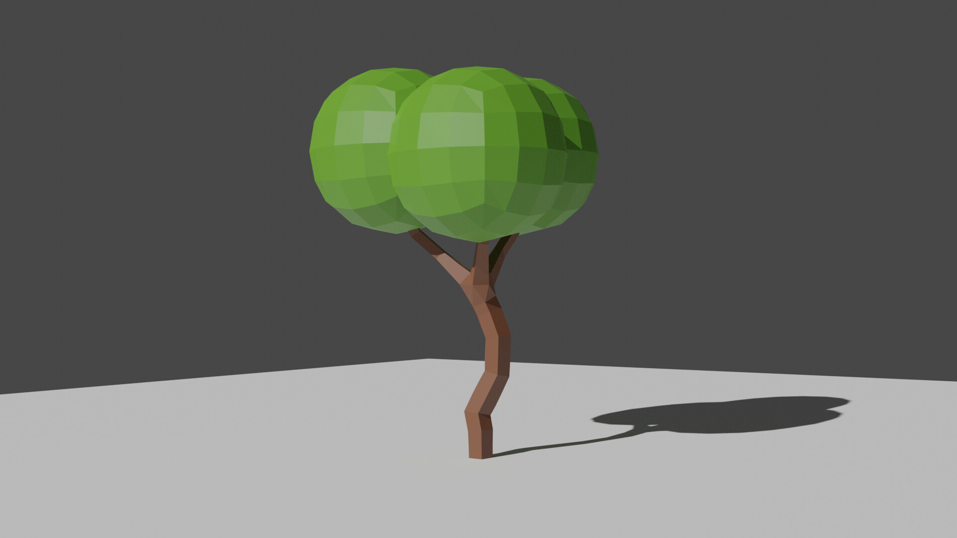 ArtStation - 3D Low Poly Tree