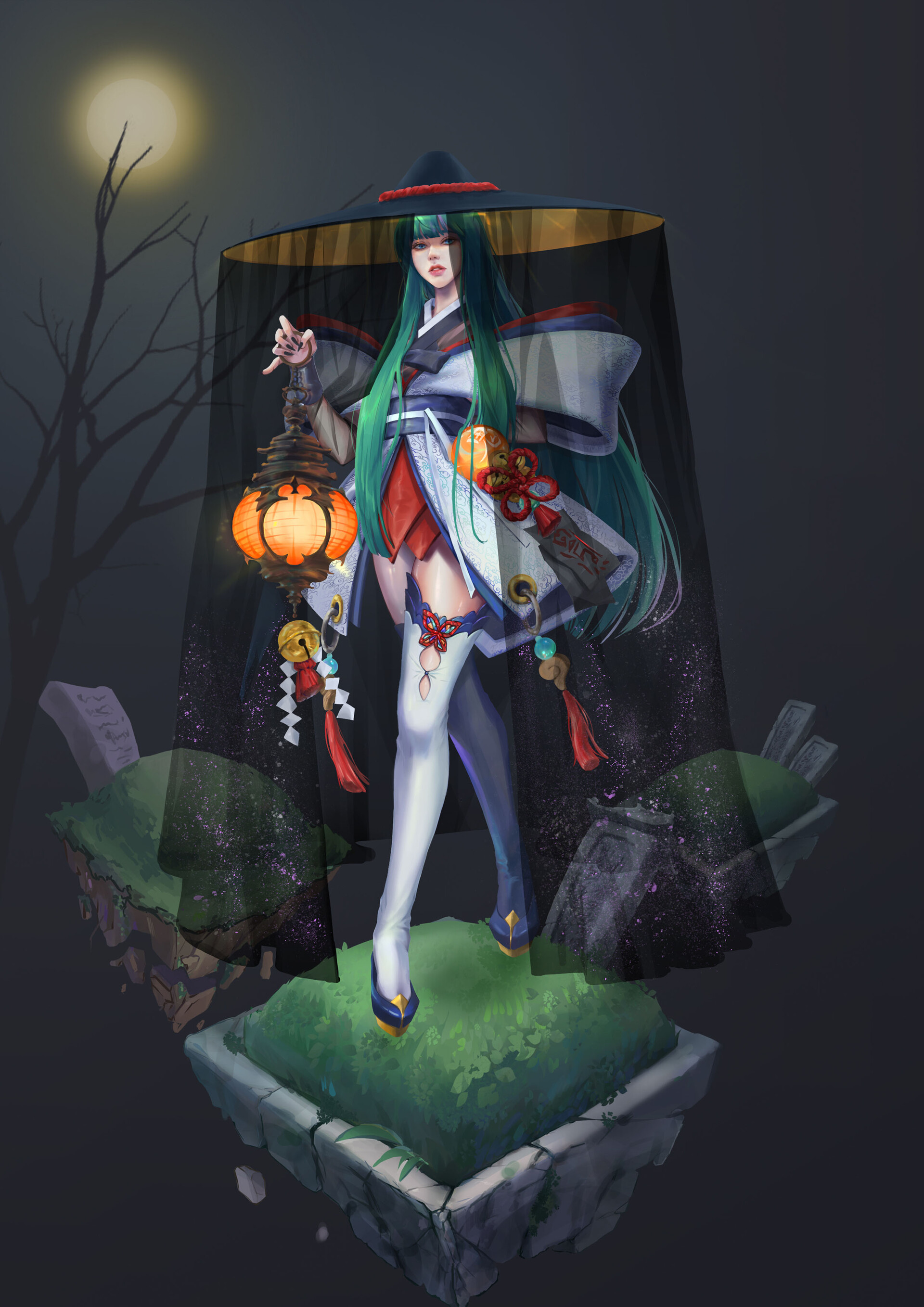 ArtStation - CHARACTOR ART1 (ORIENTAL REAPER)