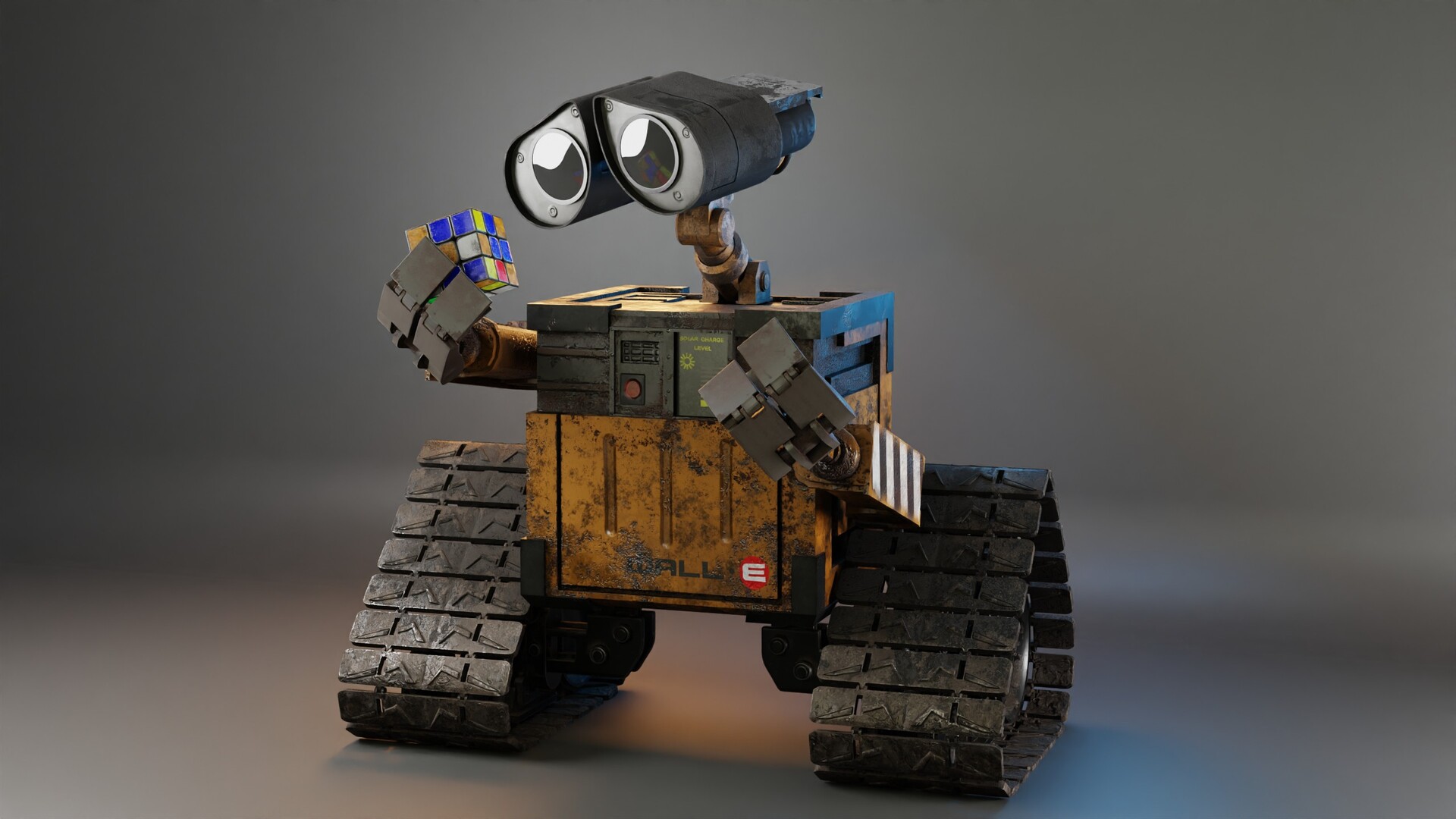 ArtStation - WALL-E - the lovable and curious robot