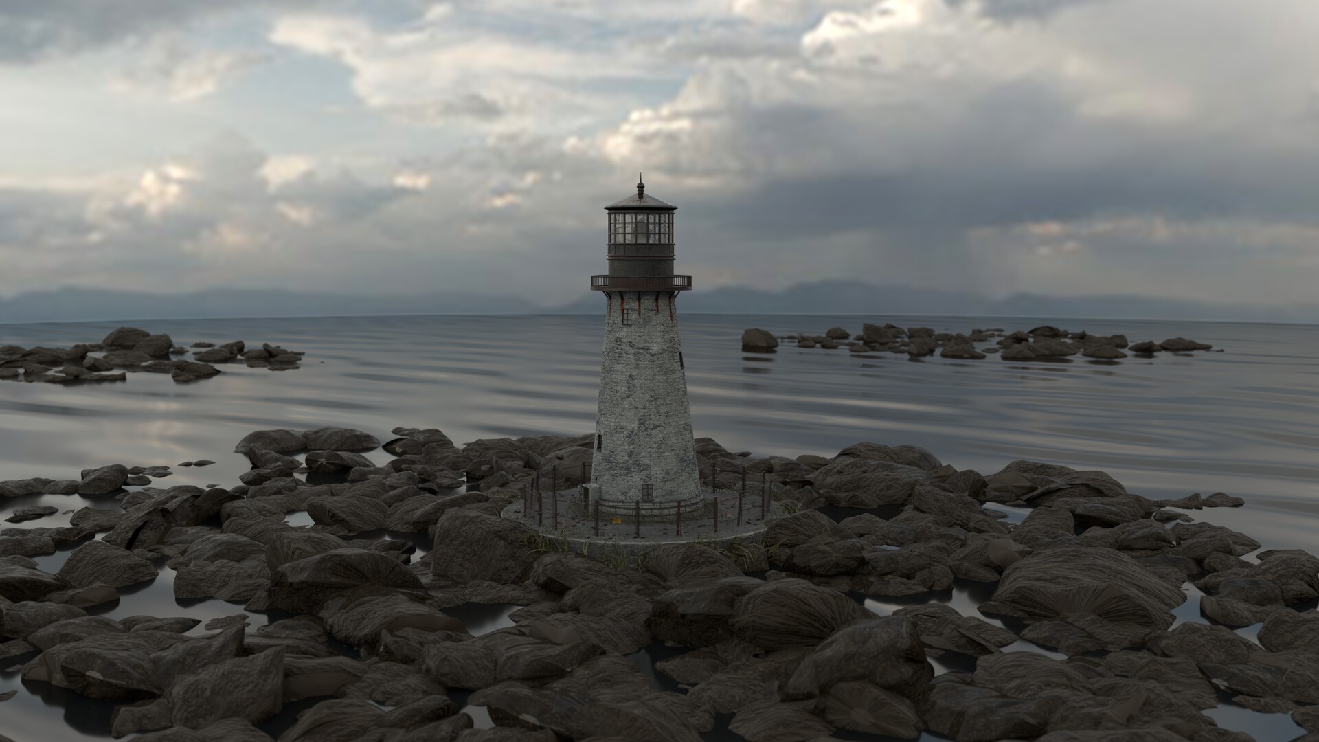 Leonardo Cianchi - Lighthouse ("Shutter Island")