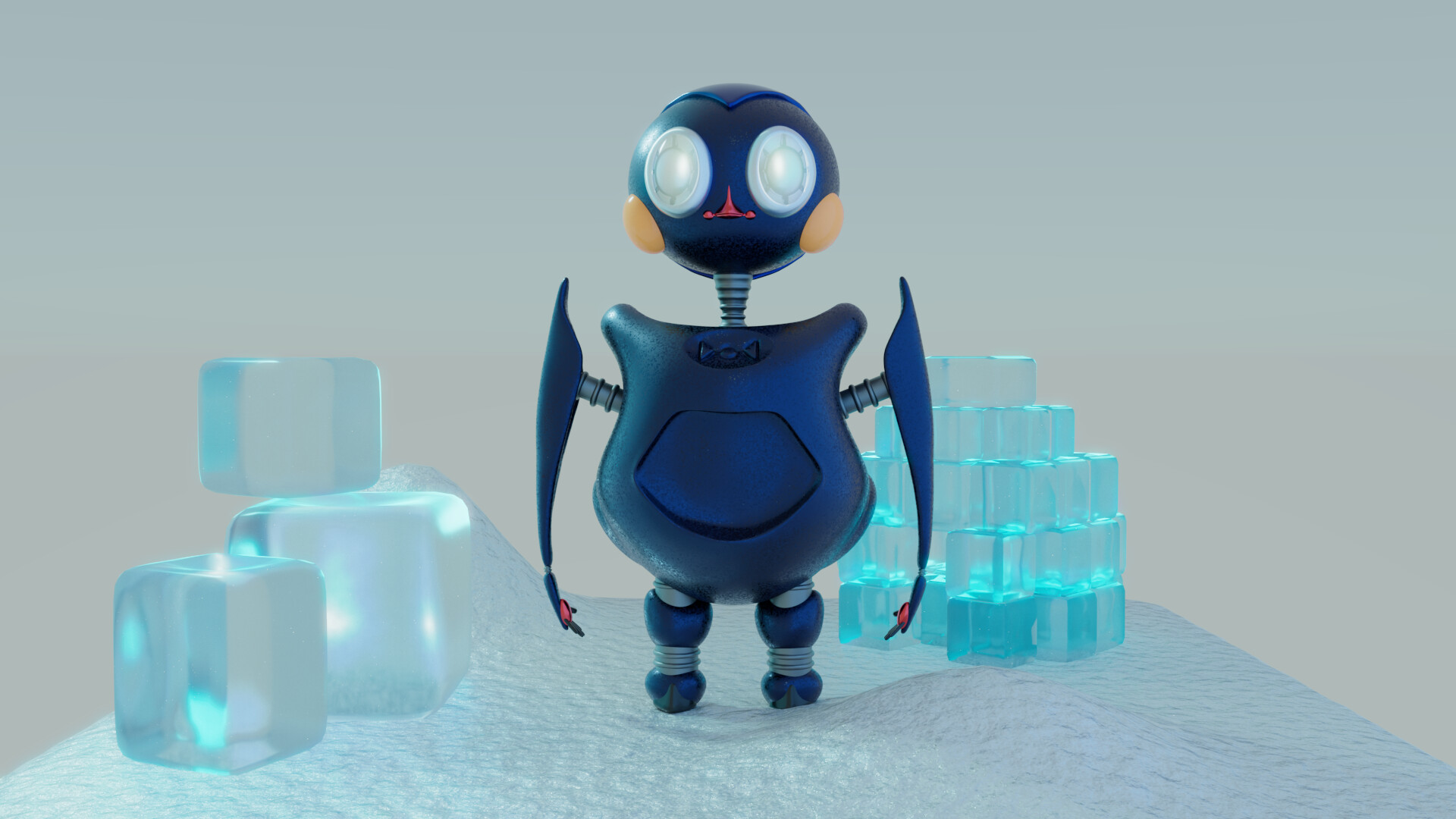 ArtStation - robot penguin