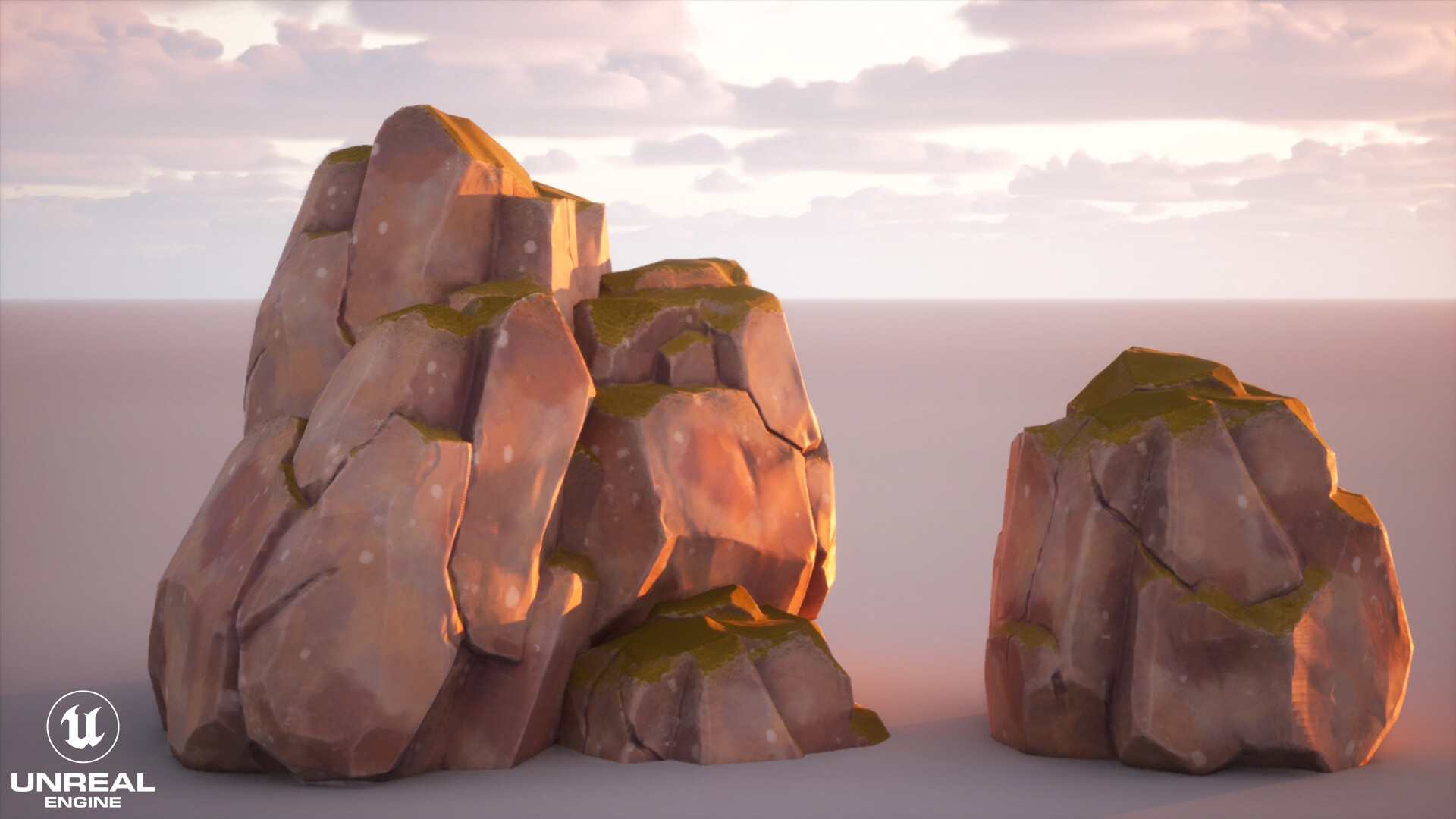 Mariia Filon - Rock Enivironment Props