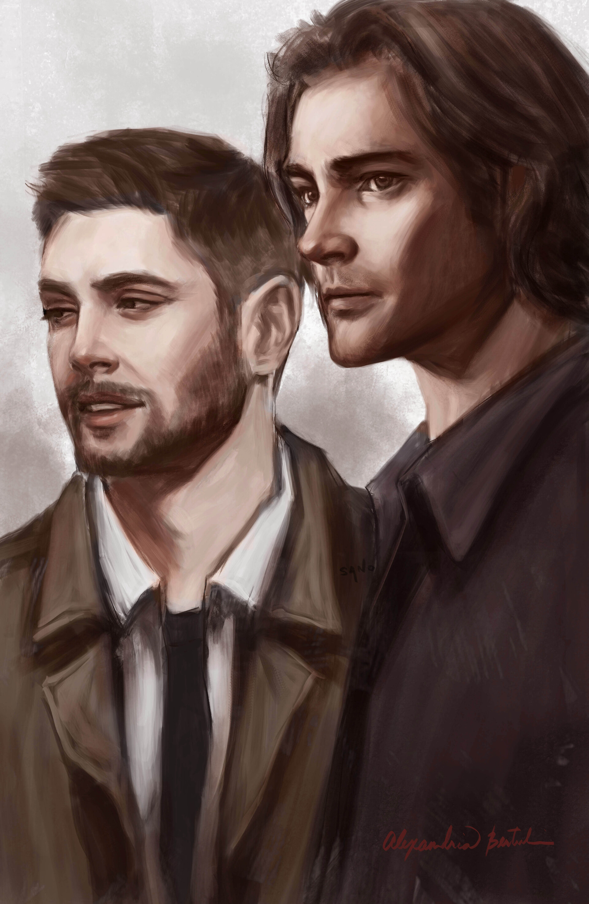 ArtStation - Sam and Dean