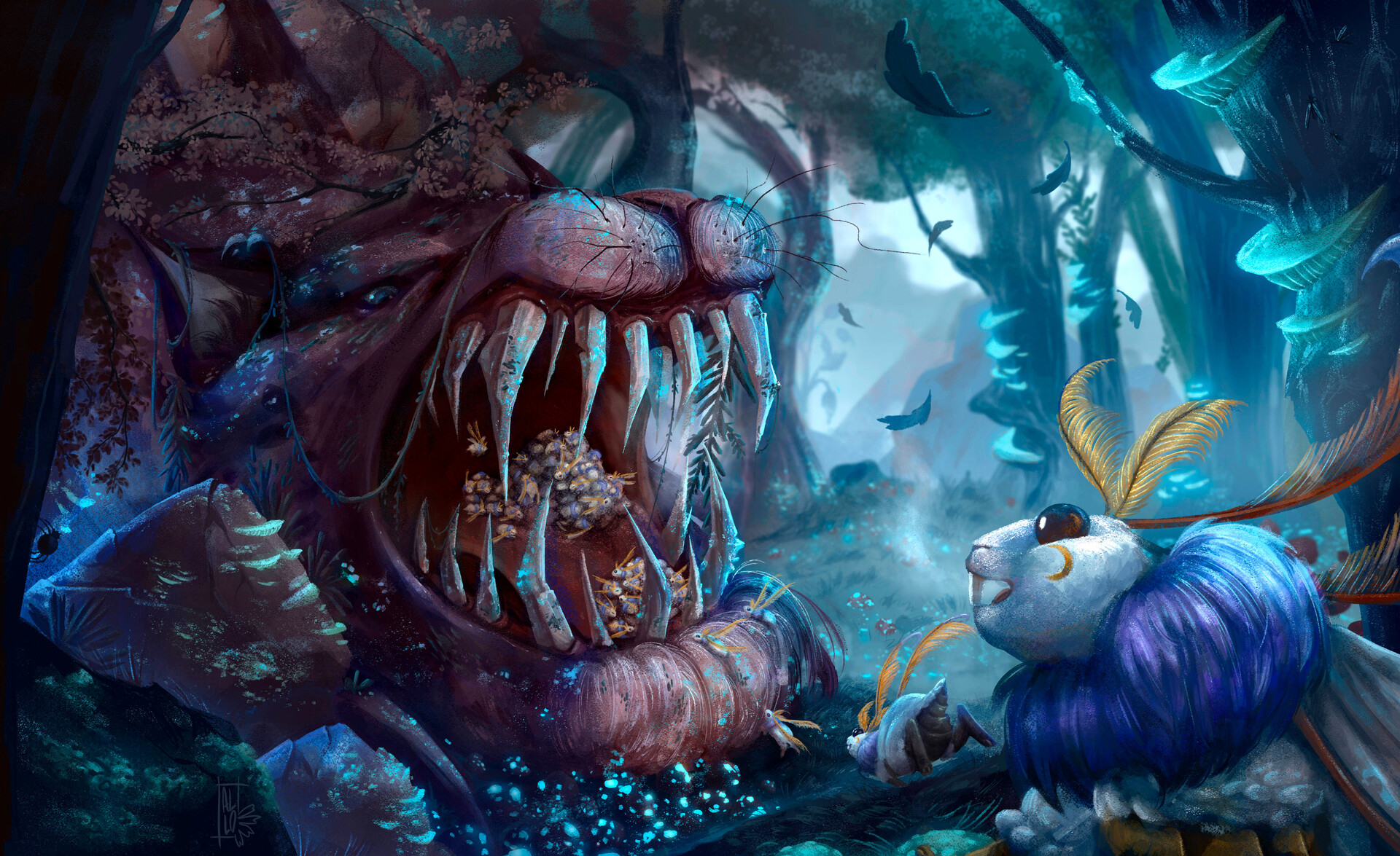 ArtStation - Predator and Prey- Concept Art