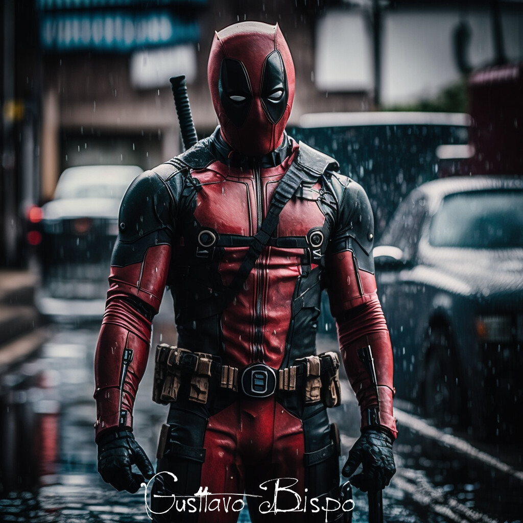 ArtStation - Dead pool By Gusttavo Bispo
