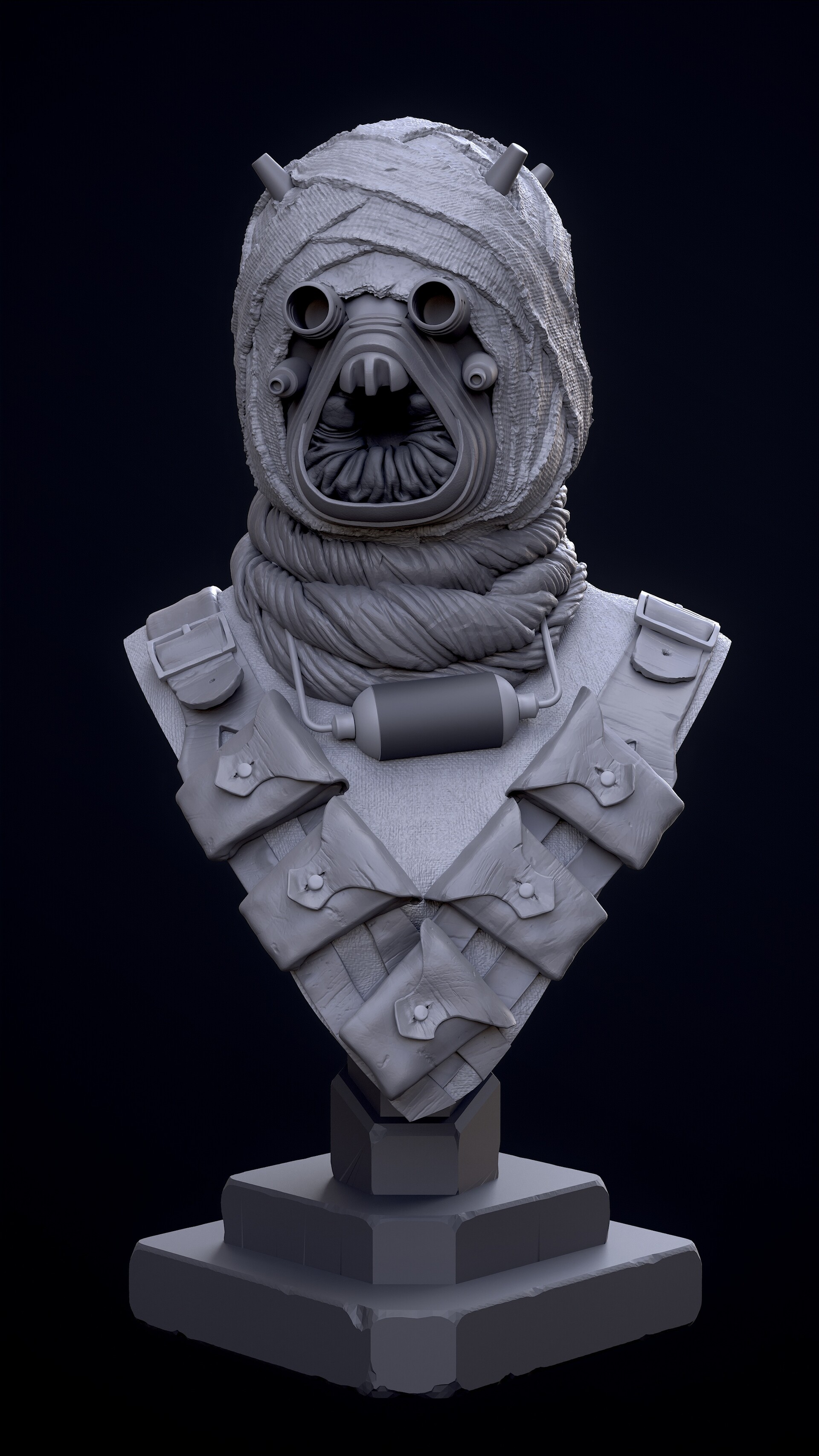 Raul Dolcet - Tusken Raider Bust