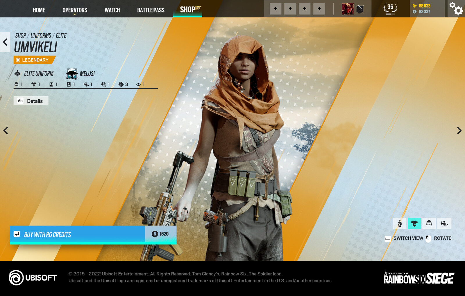 Andrii Shafetov - Portfolio - Y7S1-Y7S4 Tom Clancy's 'Rainbow Six Siege ...