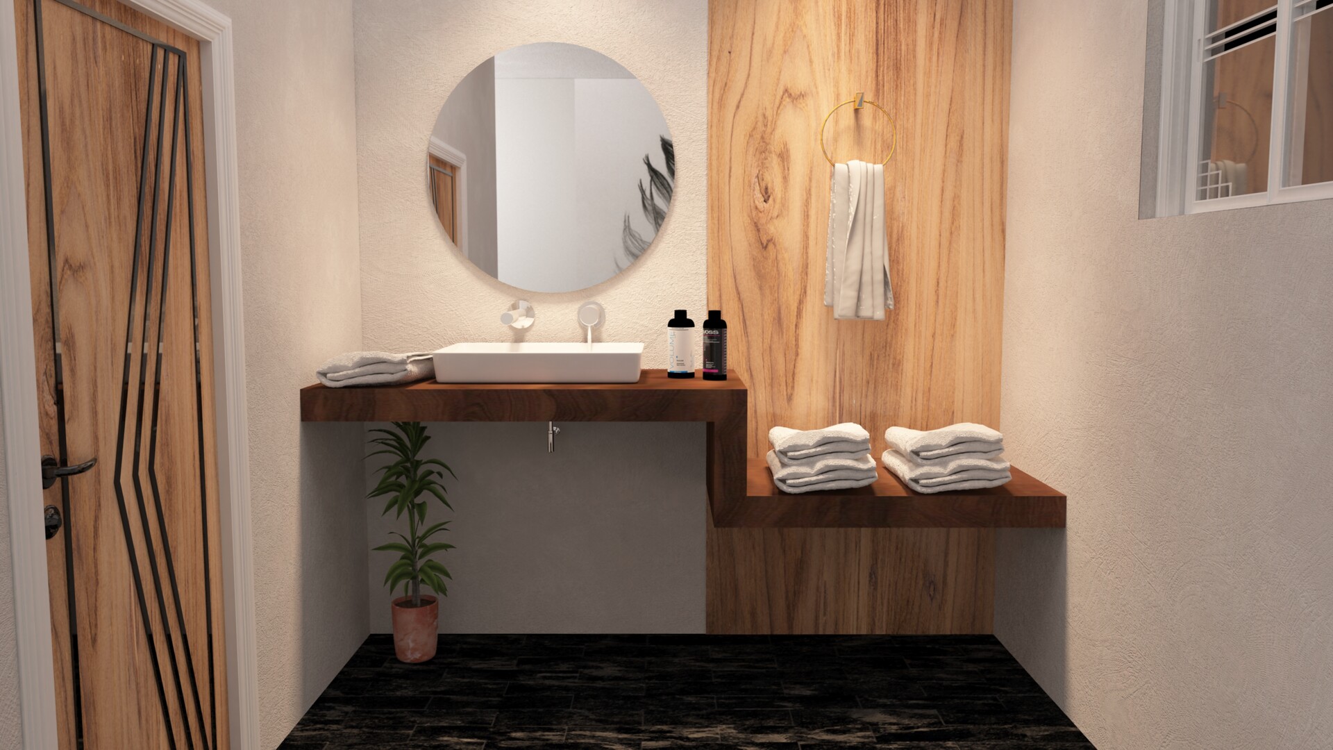 ArtStation - Bathroom vanity