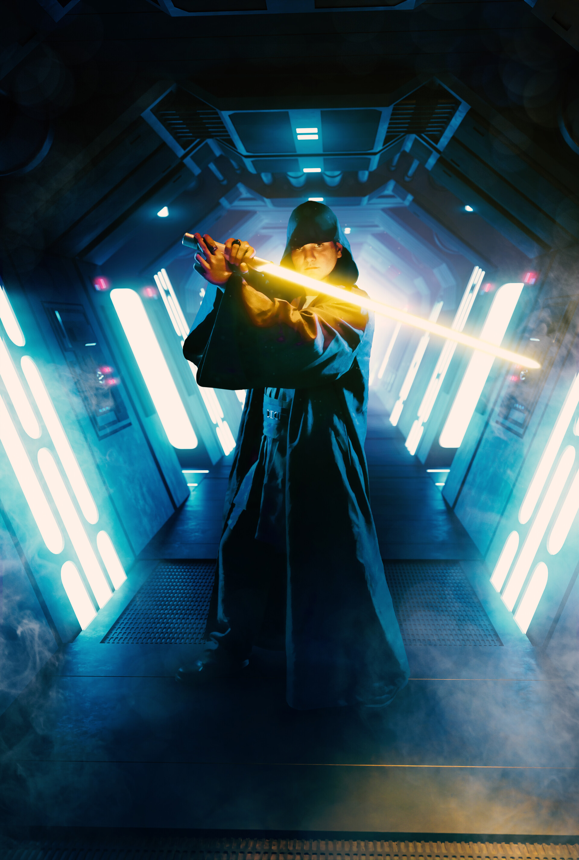 Daniel Grove - Imperial hallway photo composite