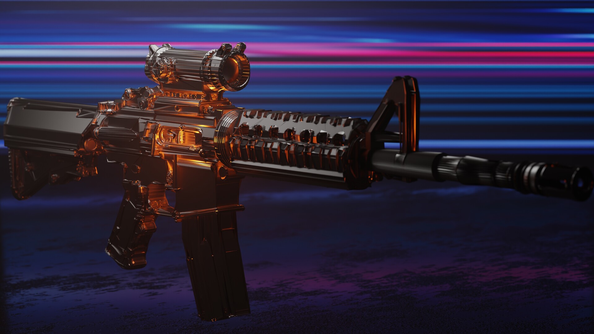 ArtStation - M4 Assault Rifle