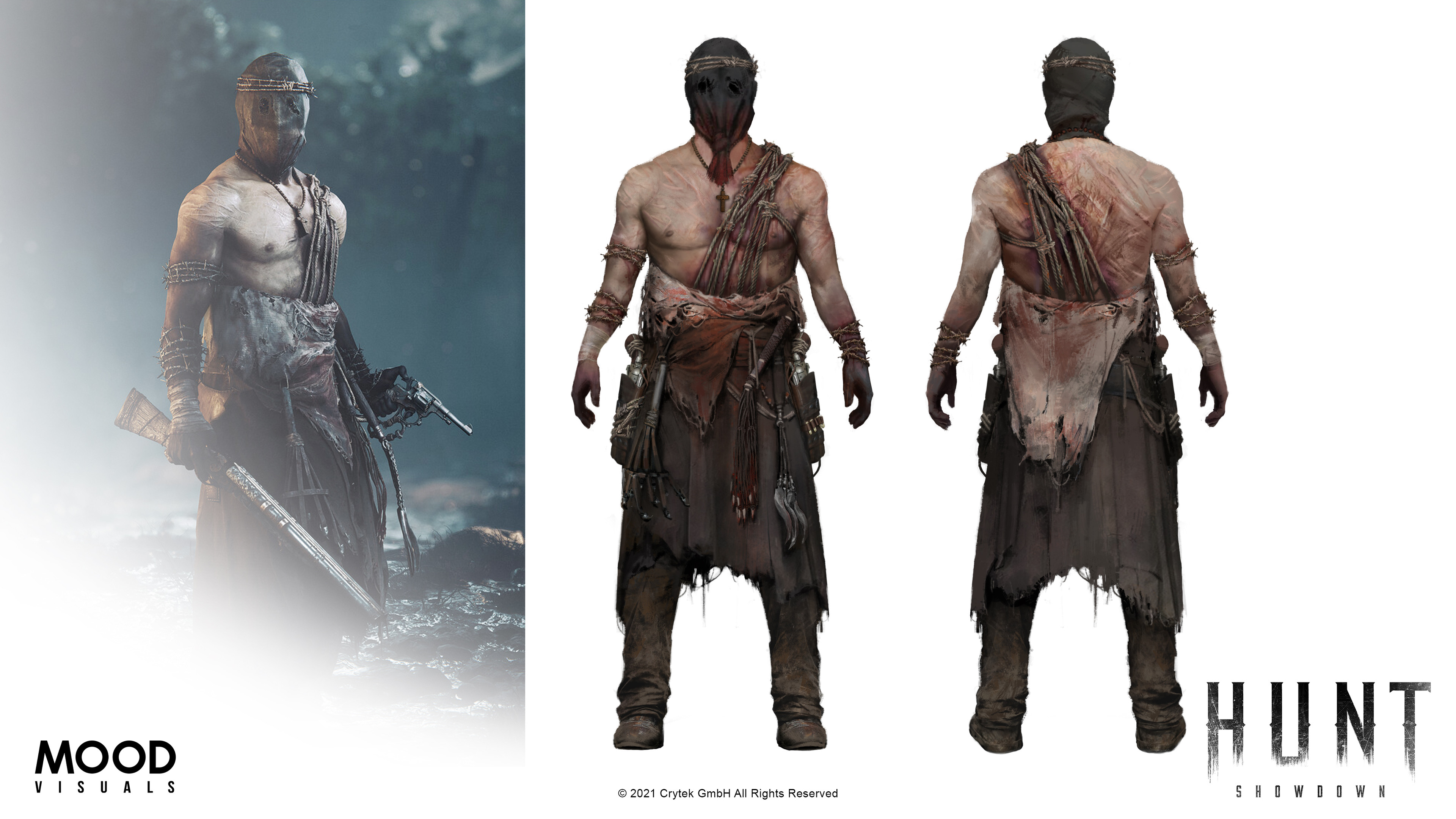 MOOD Visuals - Hunt: Showdown - The Penitent Character Concept
