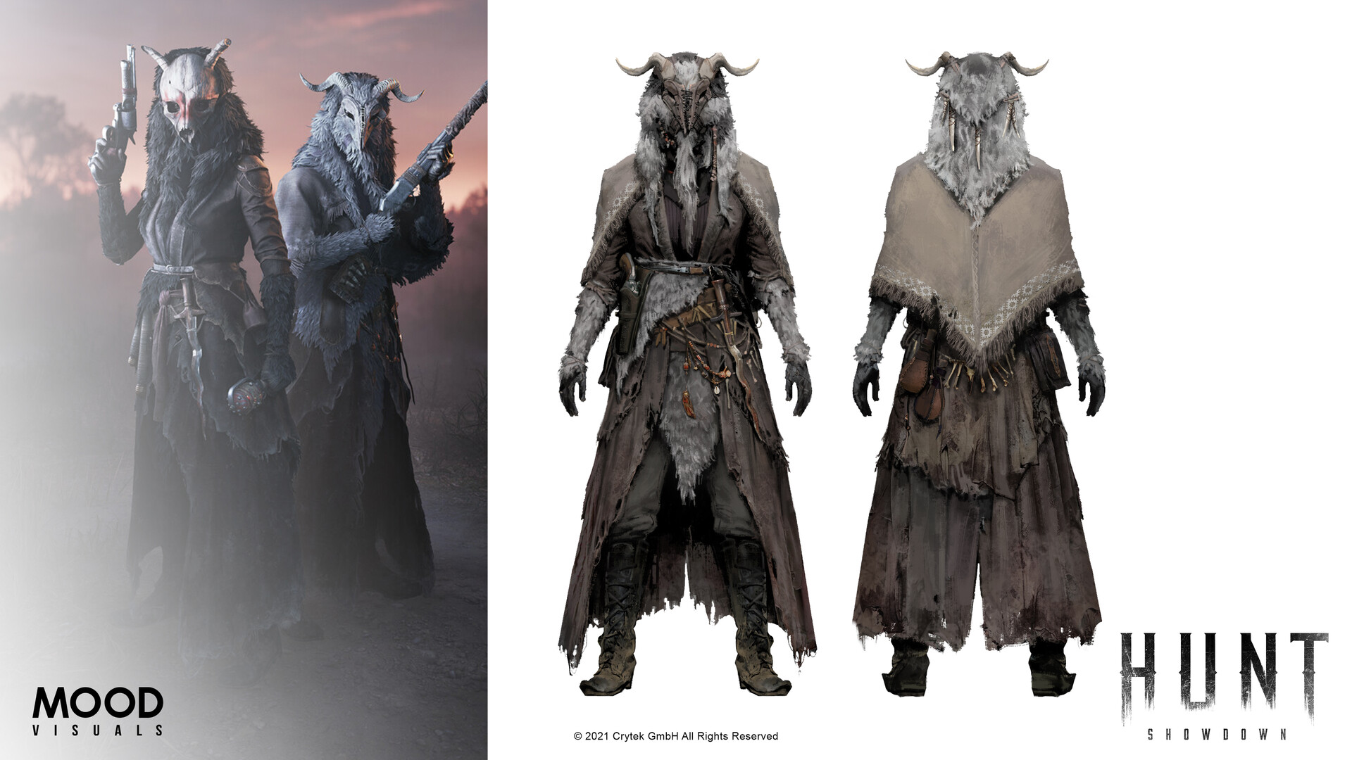 MOOD Visuals - Hunt: Showdown - Perchta Dawn/Dusk Character Concept