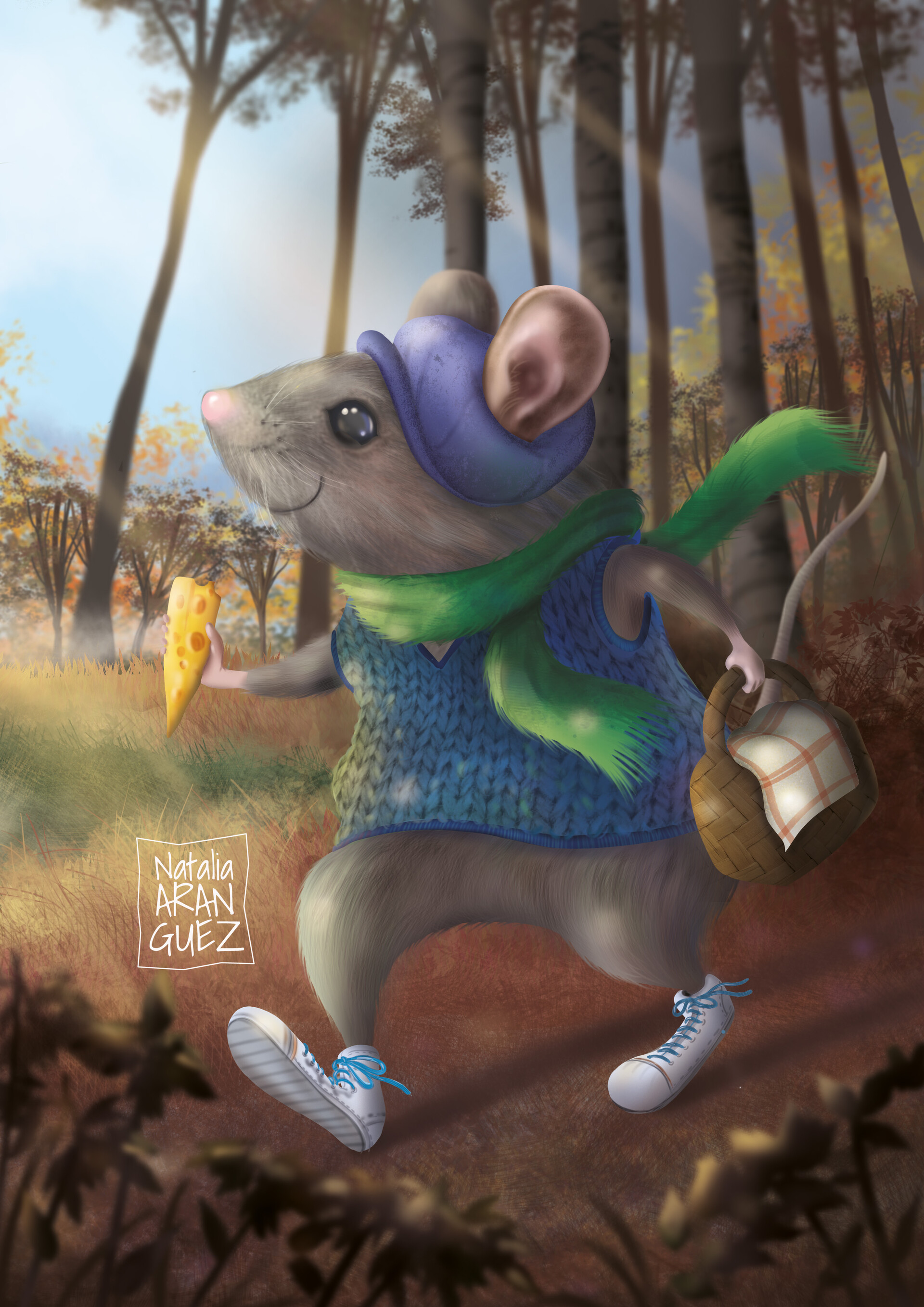 ArtStation - Autumn- Character desing and illustration