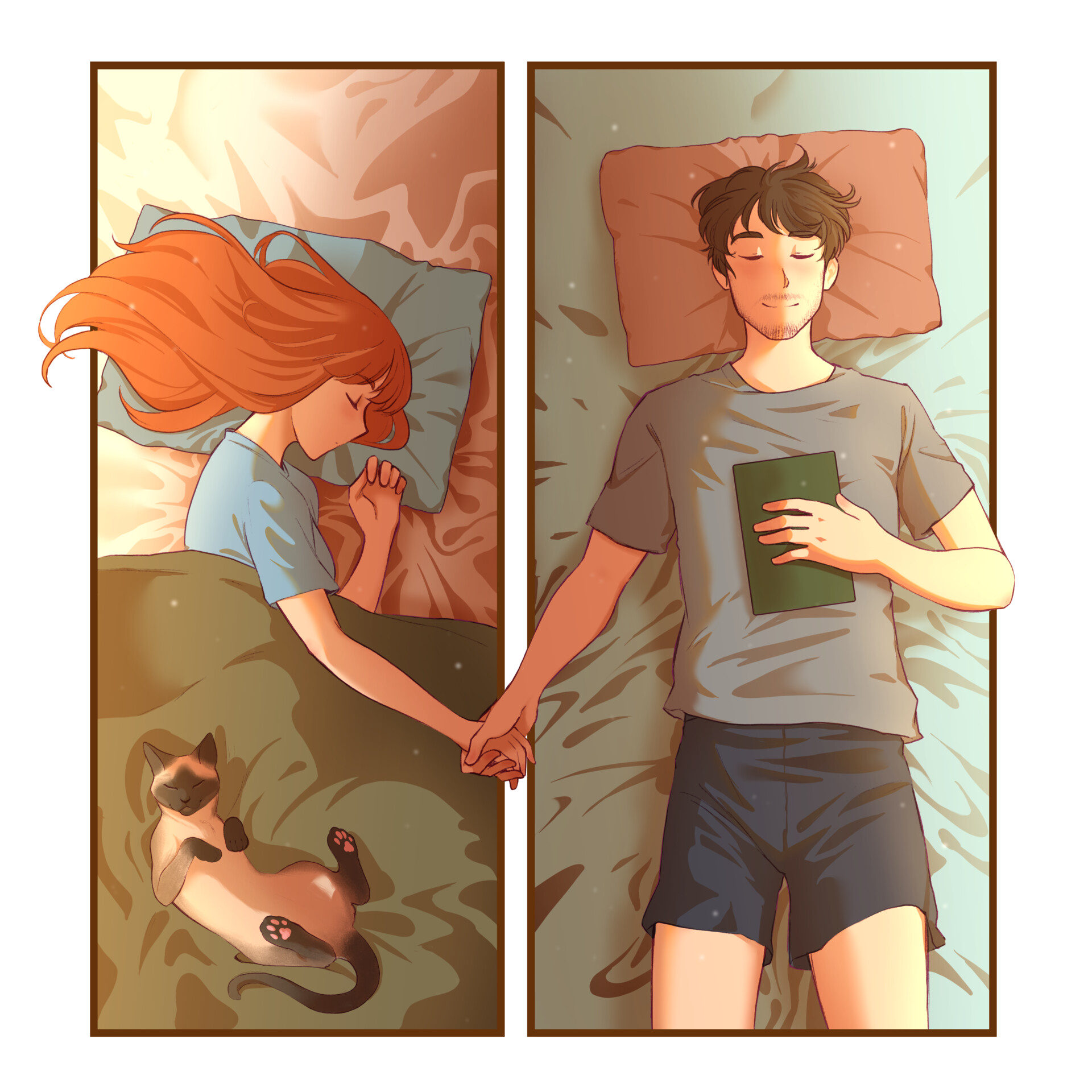 ArtStation - COMMISSION - warm morning