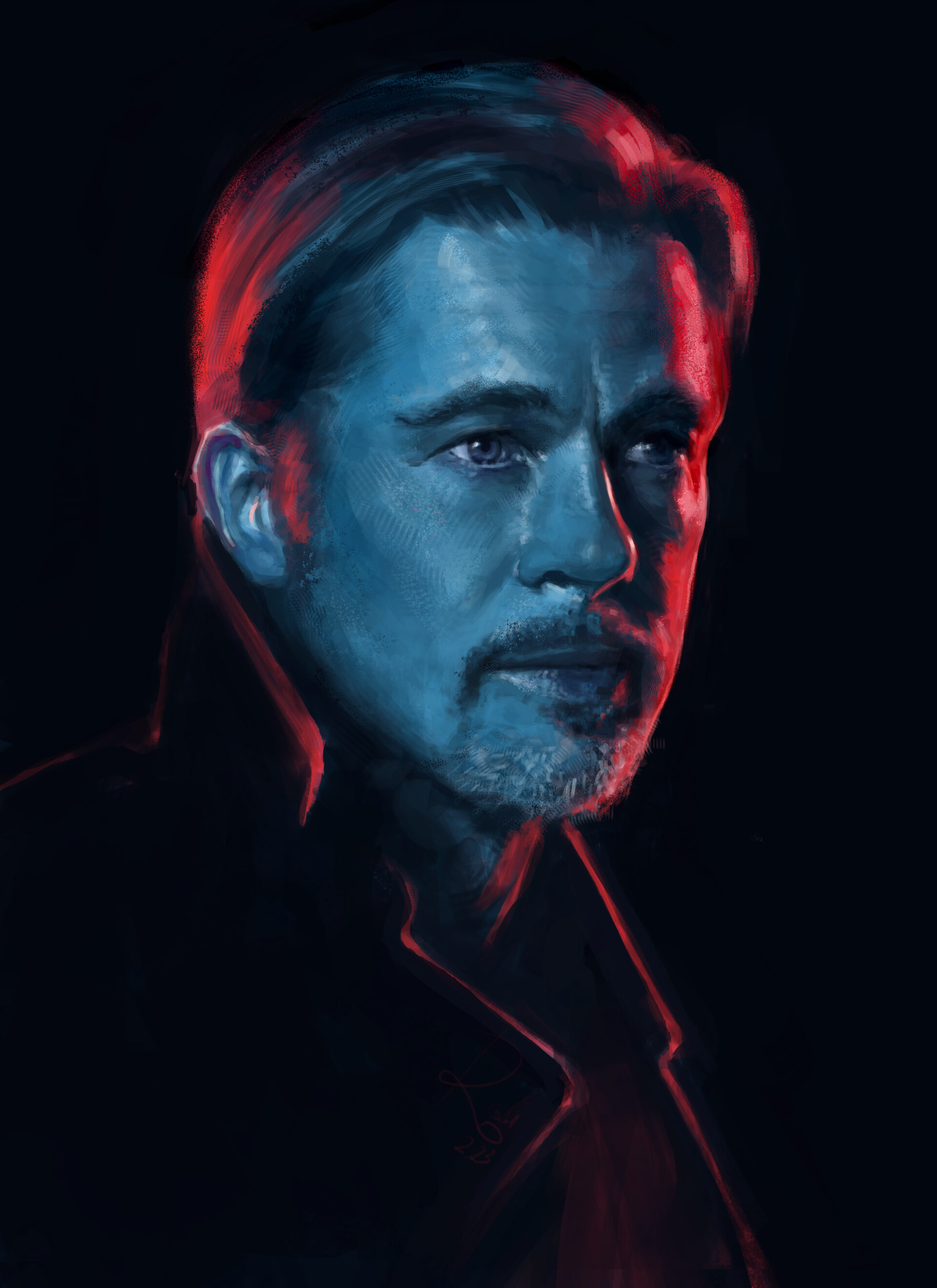 ArtStation - brad pitt