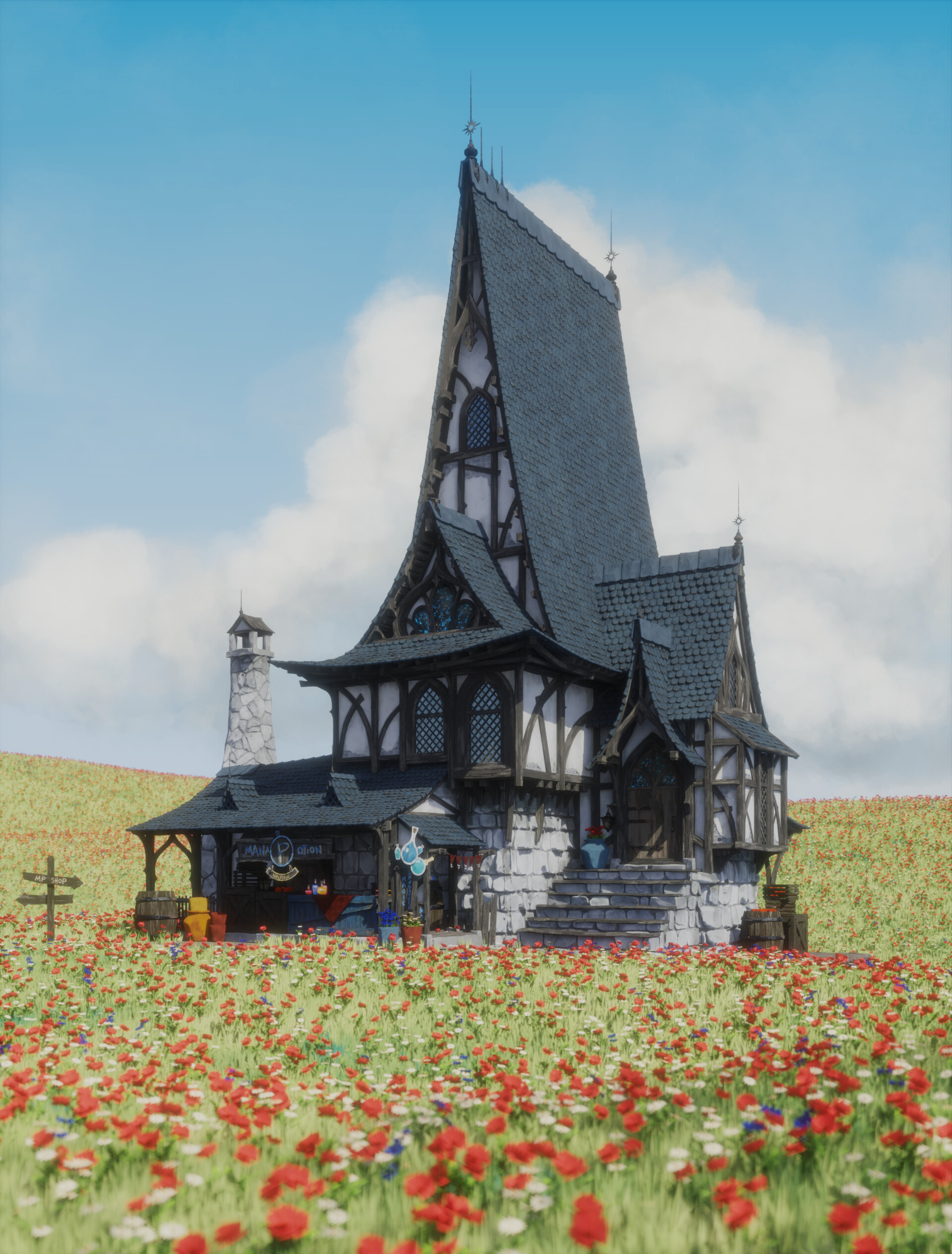 ArtStation - Potion Shop