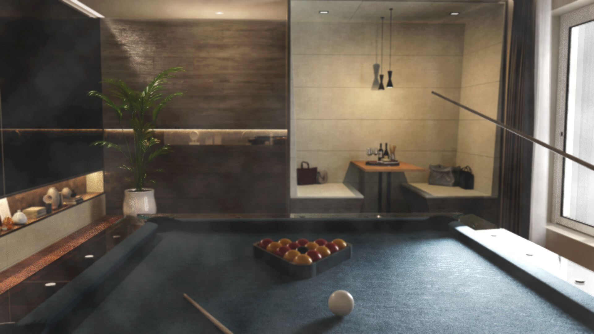 ArtStation - poolroom