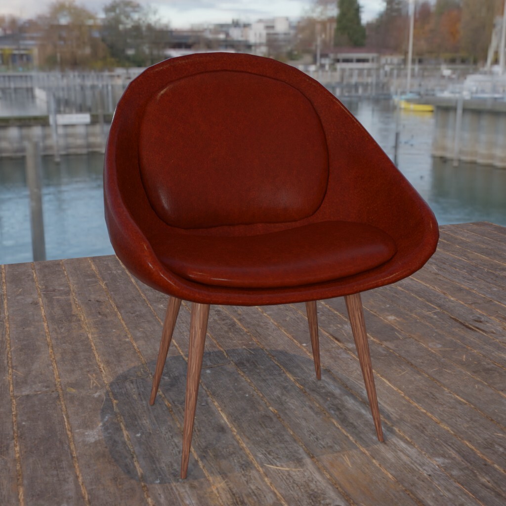 ArtStation - Red Chair