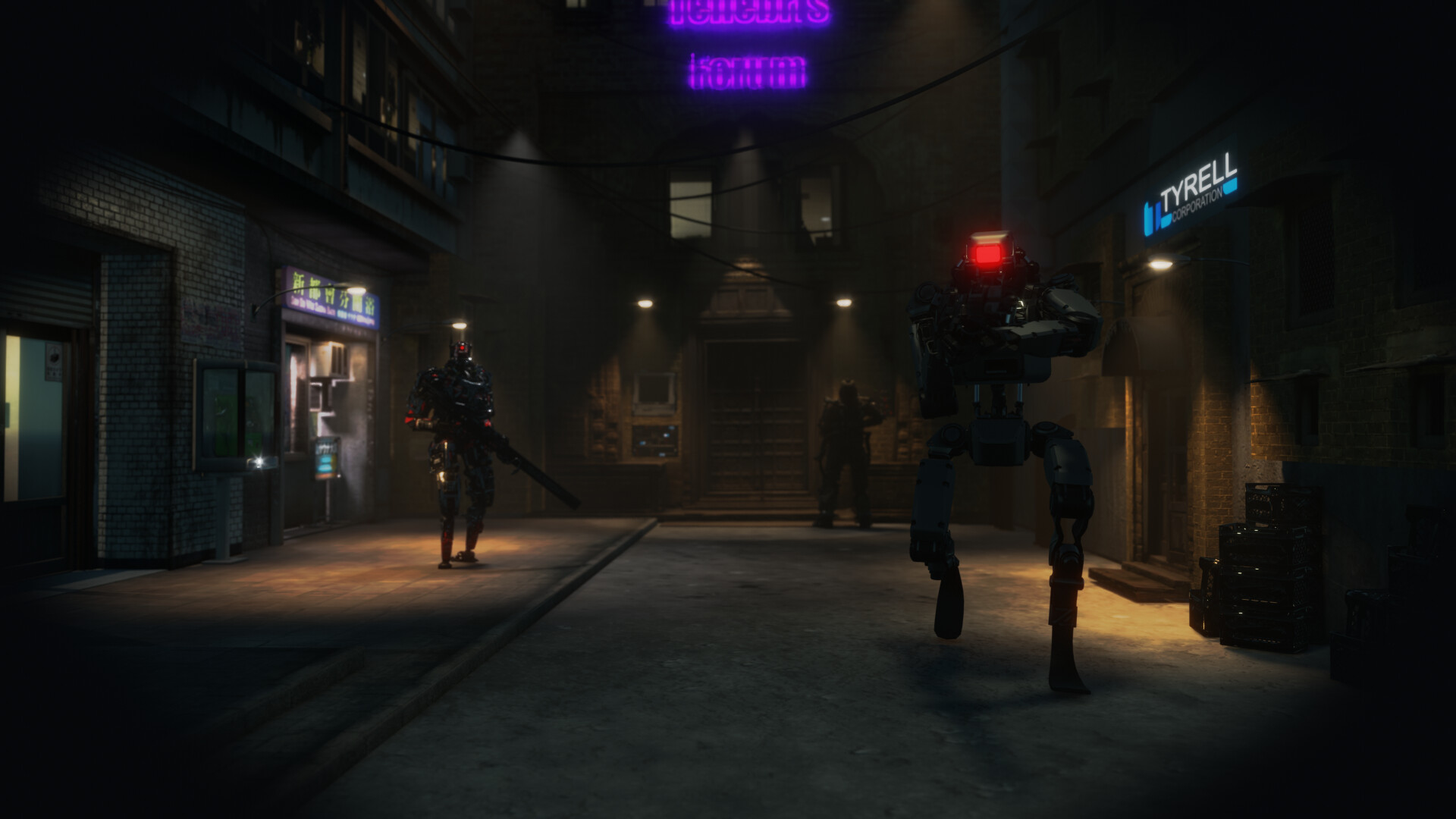 ArtStation - Dark Market Concept