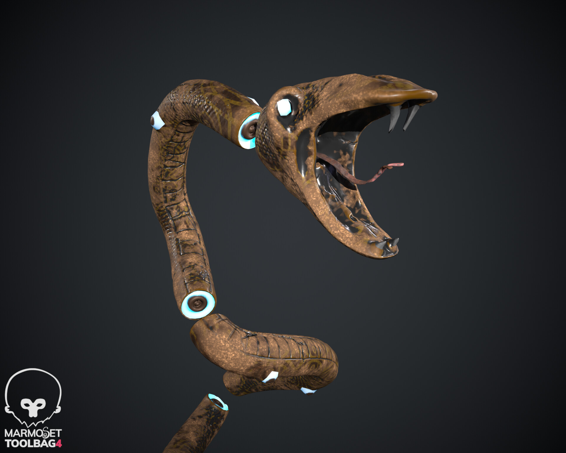 ArtStation - cyber snake