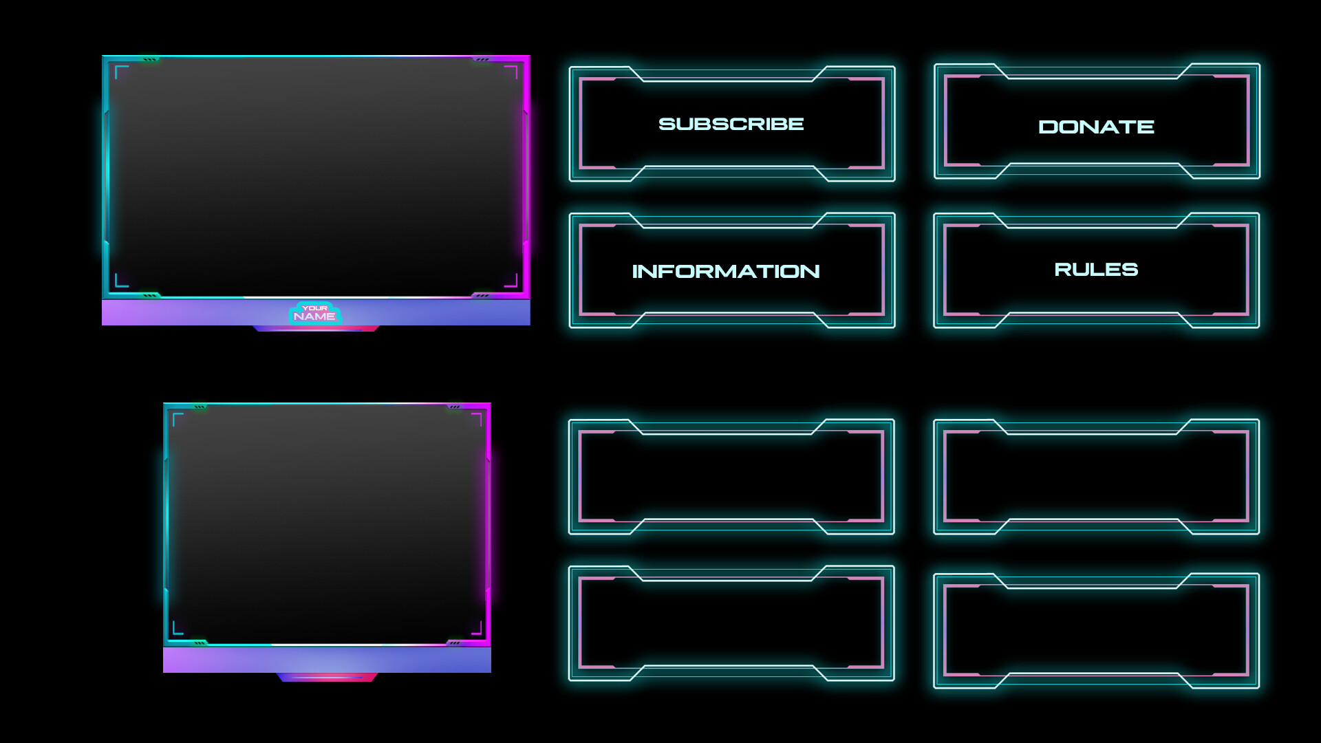 ArtStation - Overlay for streaming
