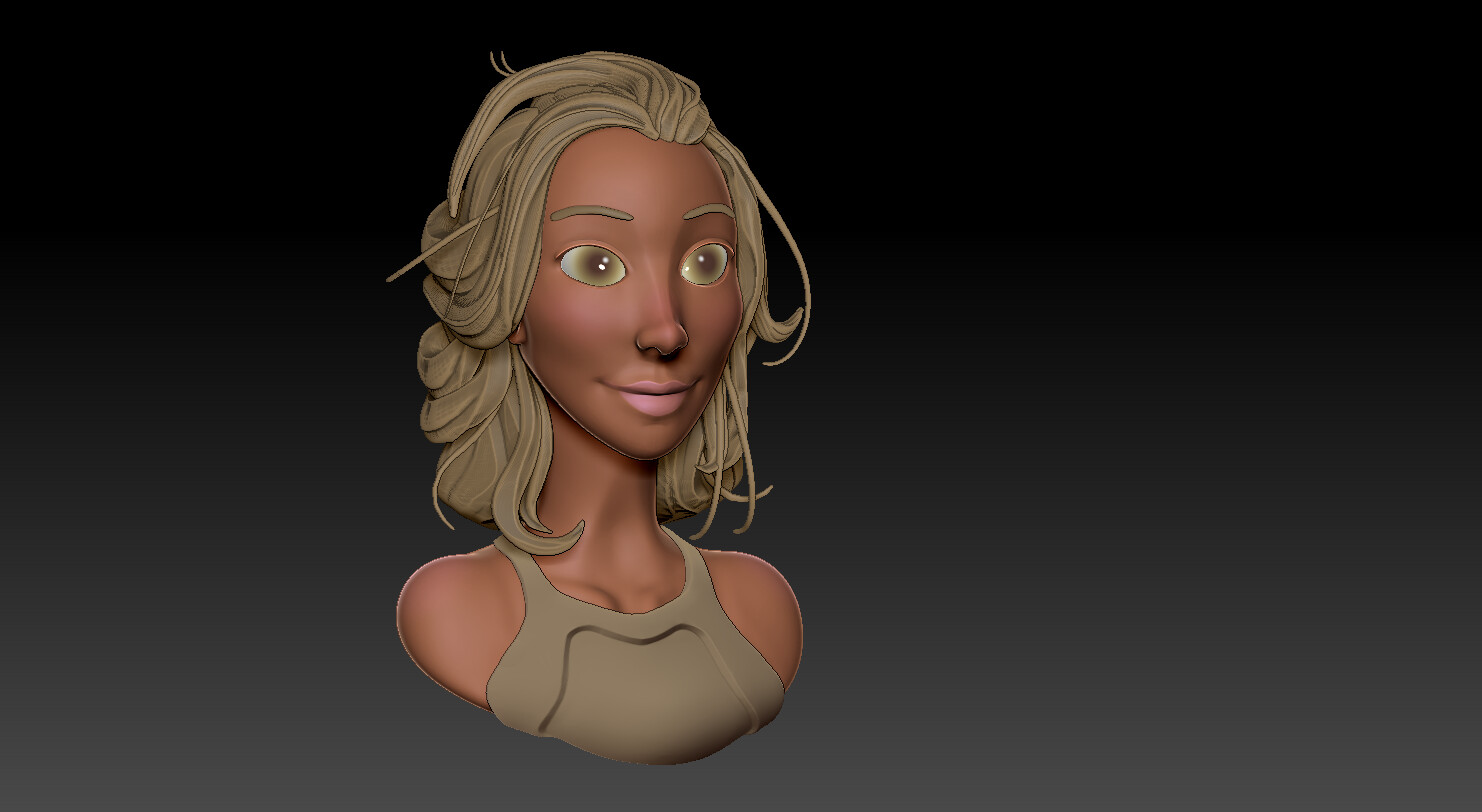 ArtStation - Stylized Female Character