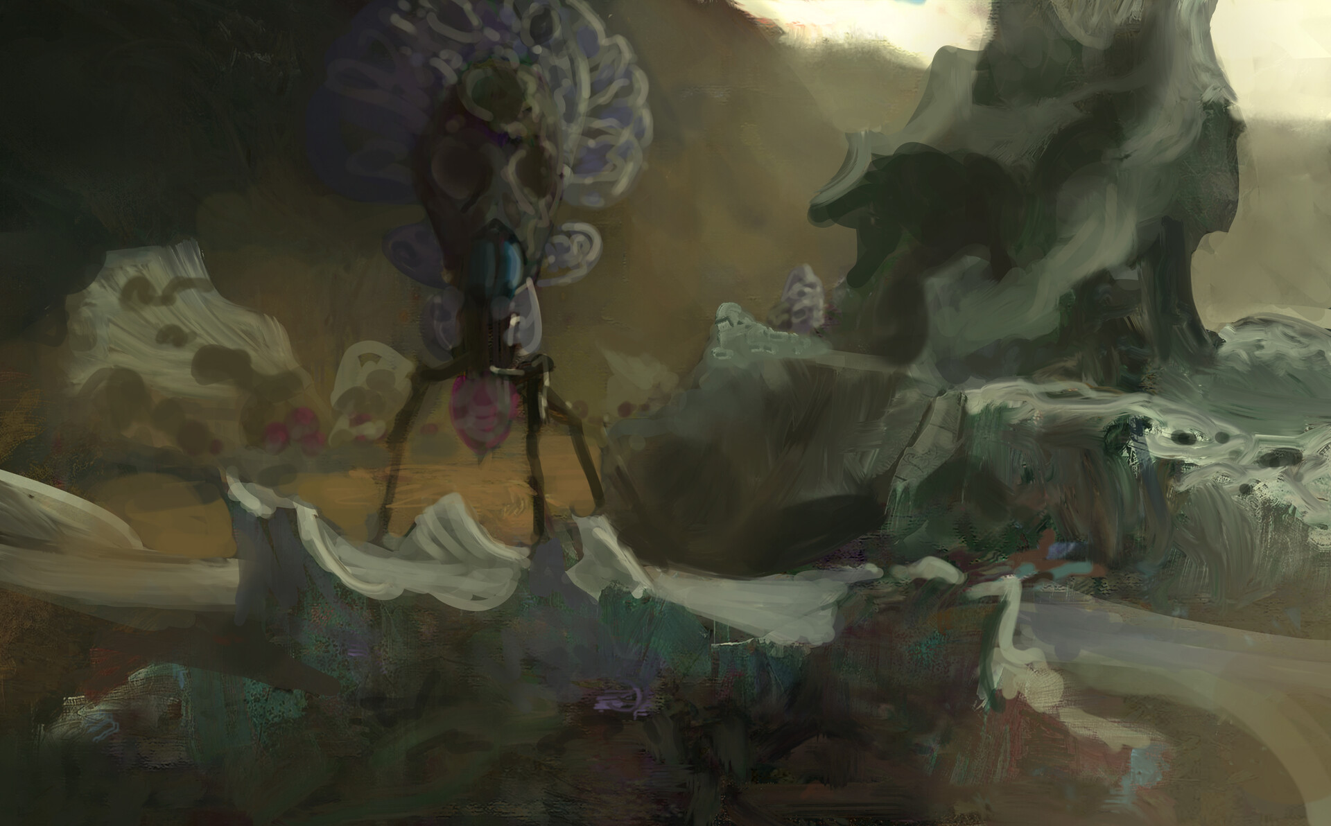 ArtStation - Alien lifeform