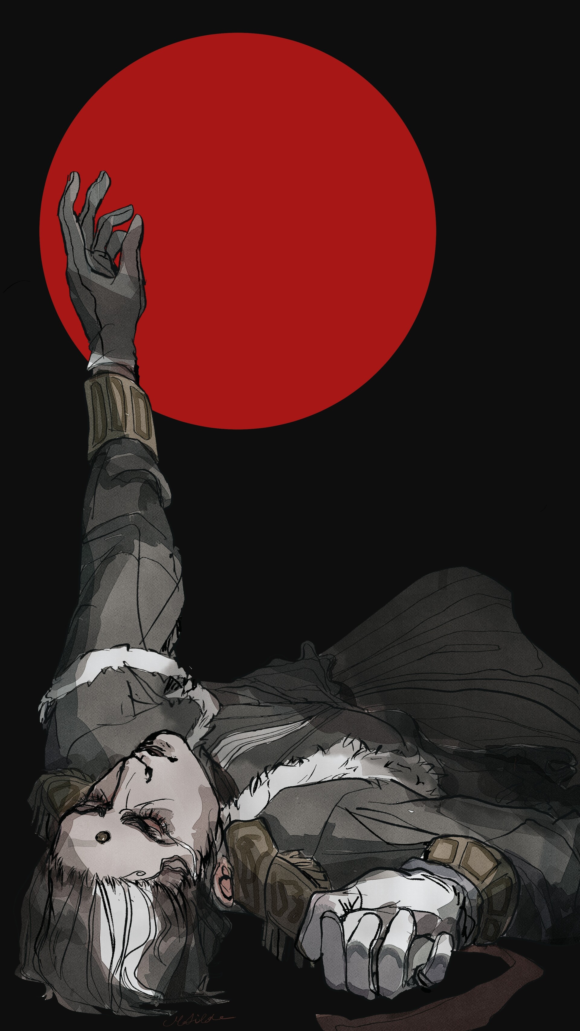 ArtStation - Final Fantasy XIV Emet-Selch Fanart