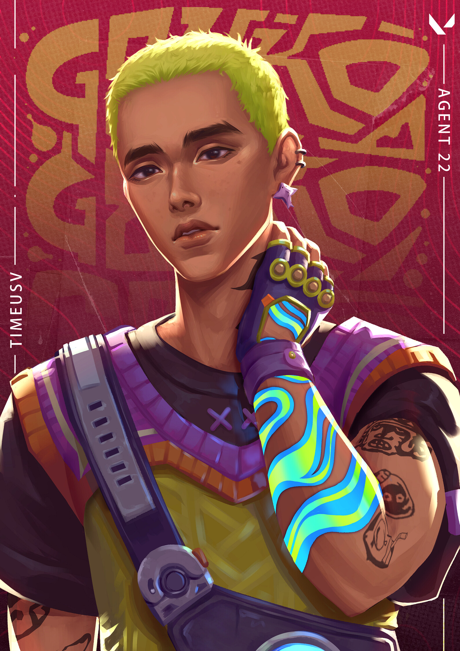 ArtStation - Agent 22: GEKKO