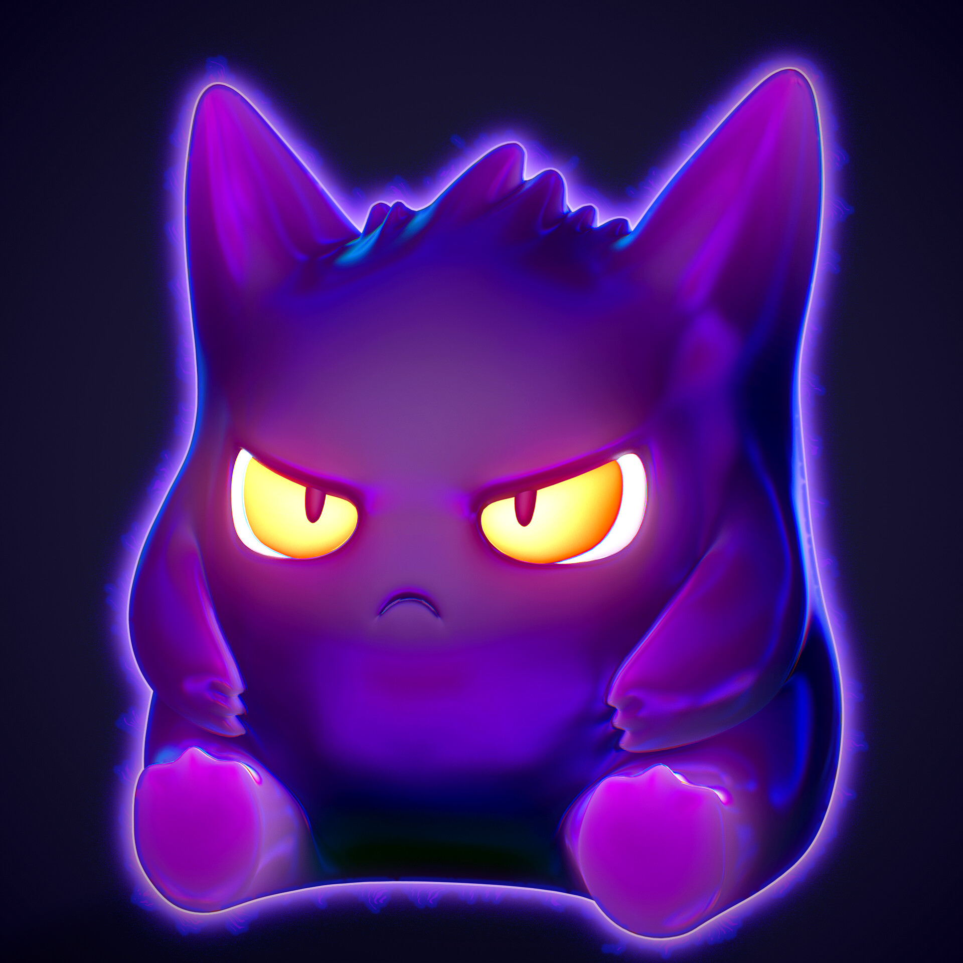 ArtStation - Gengar Figure