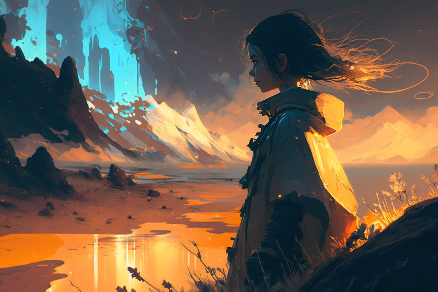 ArtStation - Wandering Pilgrim: Exploring the Beauty and Pain of a Mystical Land 2