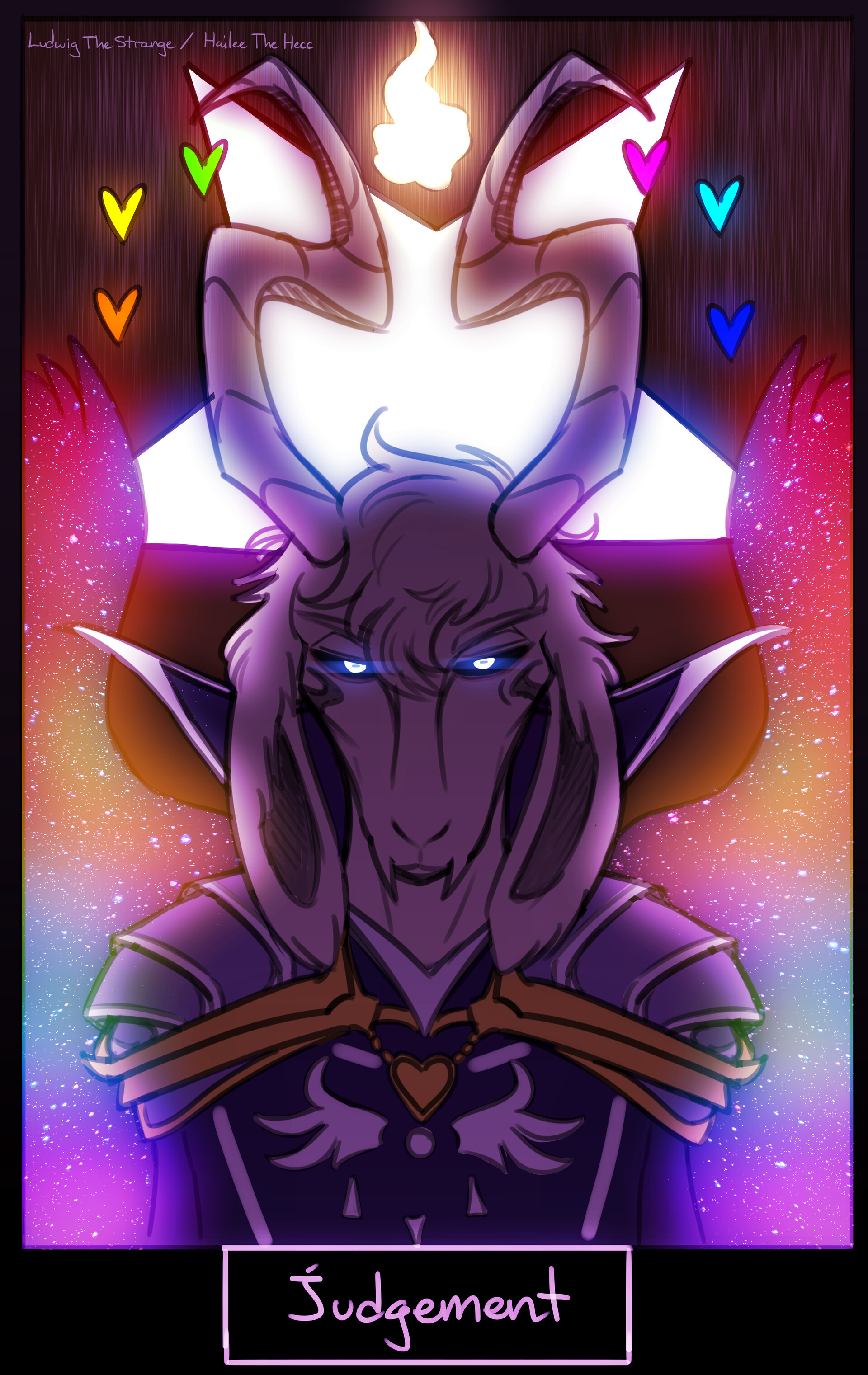 ArtStation - Judgement. (Asriel Dreemurr)