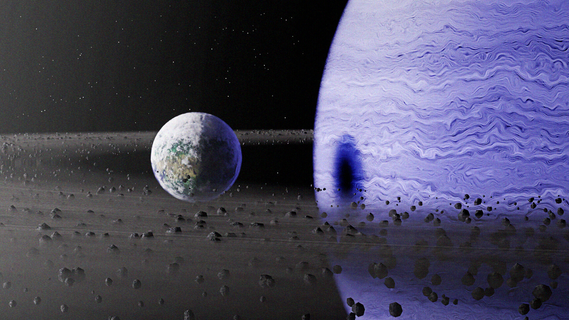 ArtStation - Blender Procedural Planets