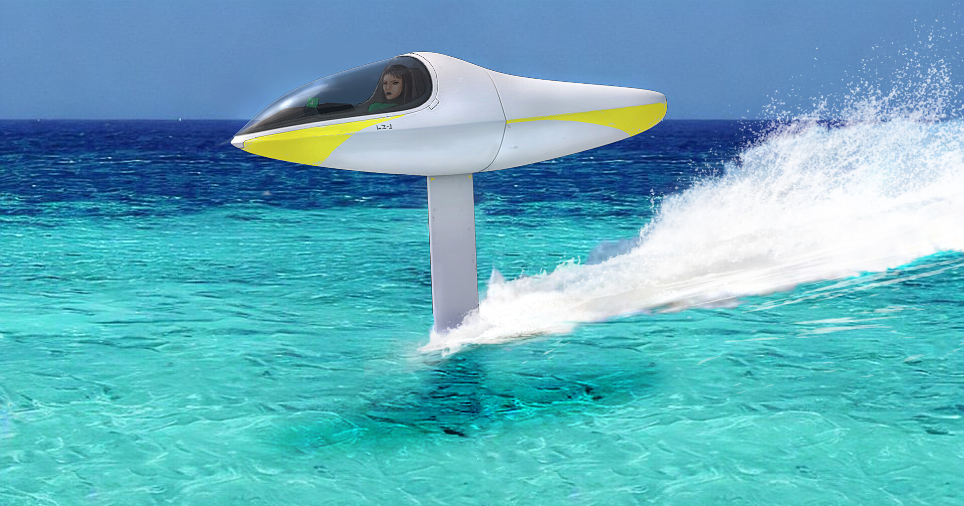 ArtStation - Hydrofoil Pod