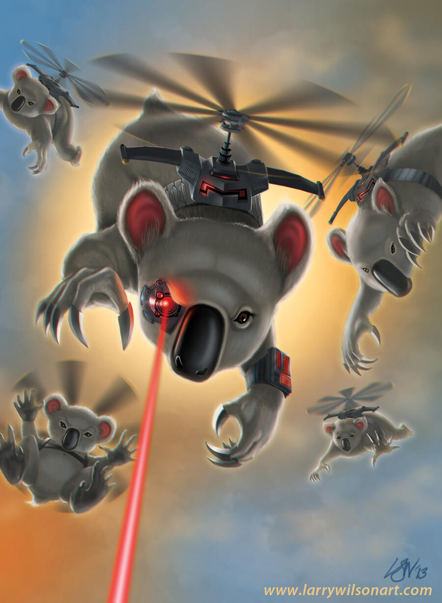 ArtStation - Koala Kommandos Attack!
