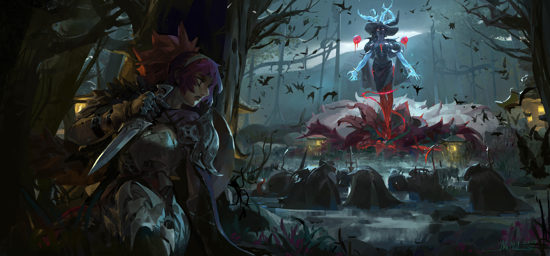 ArtStation - Flower of Evil