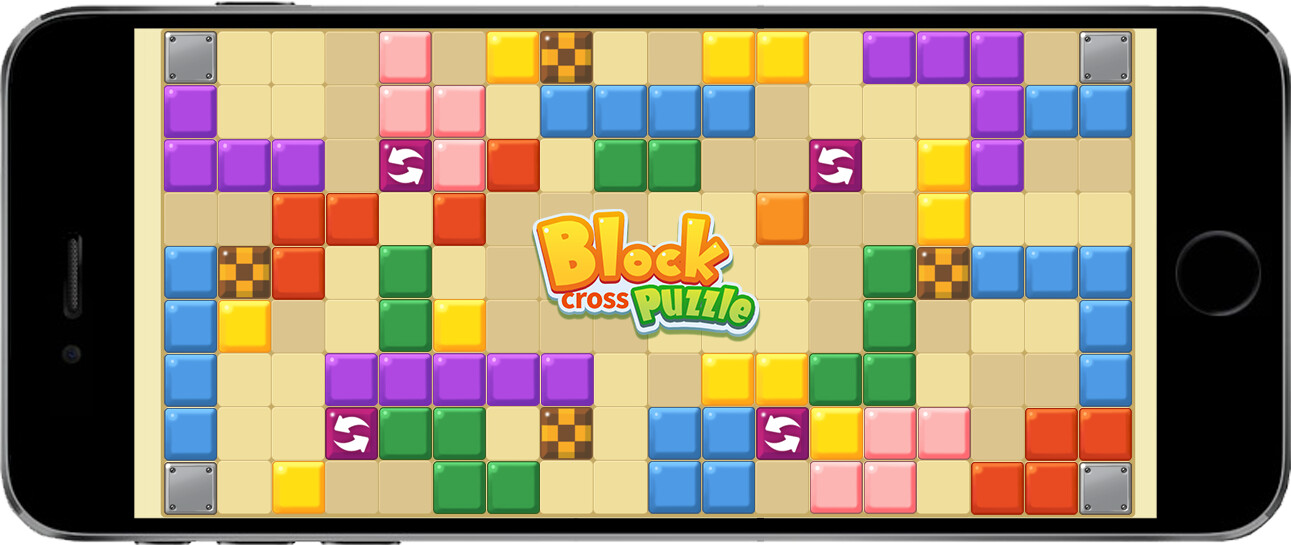 ArtStation - Block cross puzzle