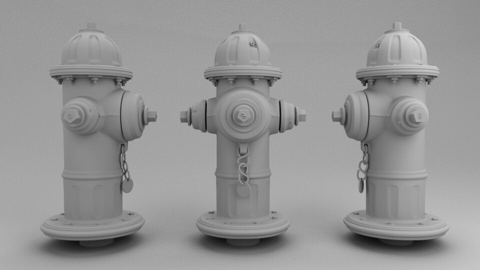 ArtStation - Hydrant 3D Model