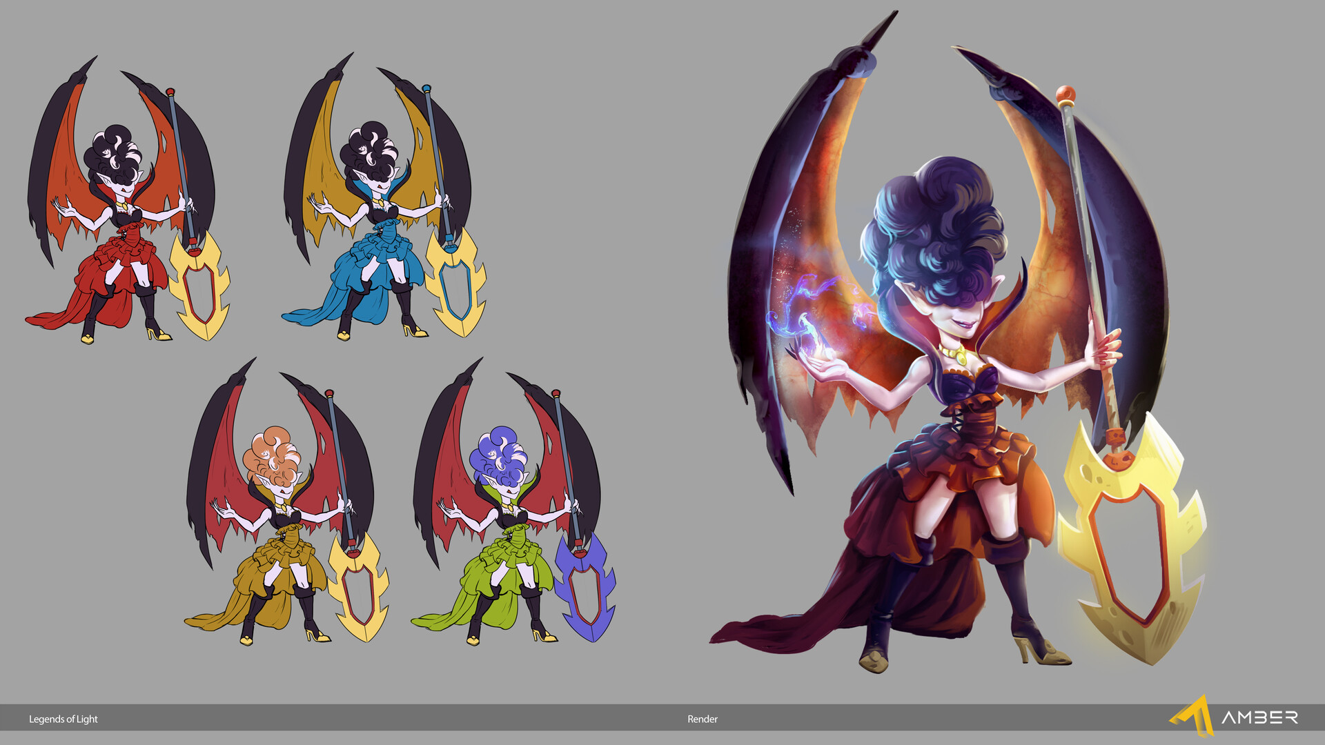 Andy Jaramillo - Concept Characters