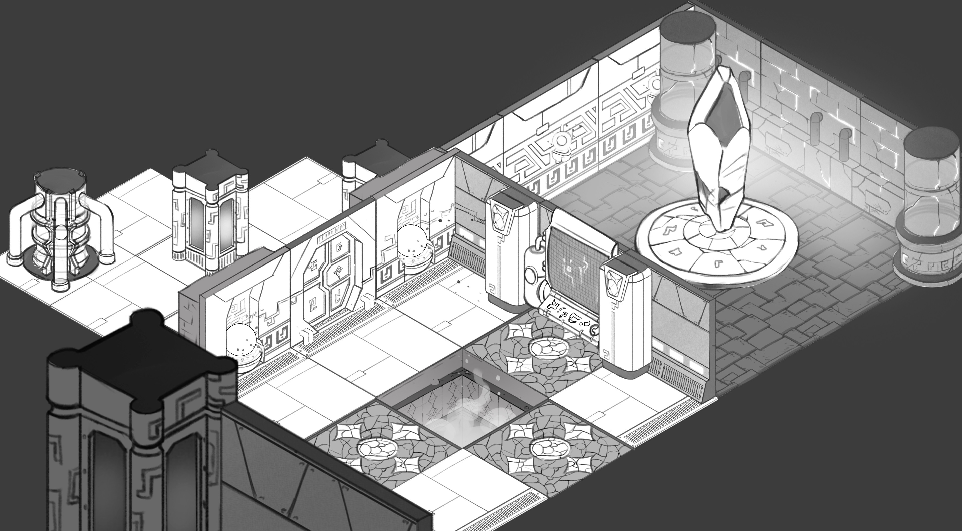 Andy Jaramillo - Concept art top down game