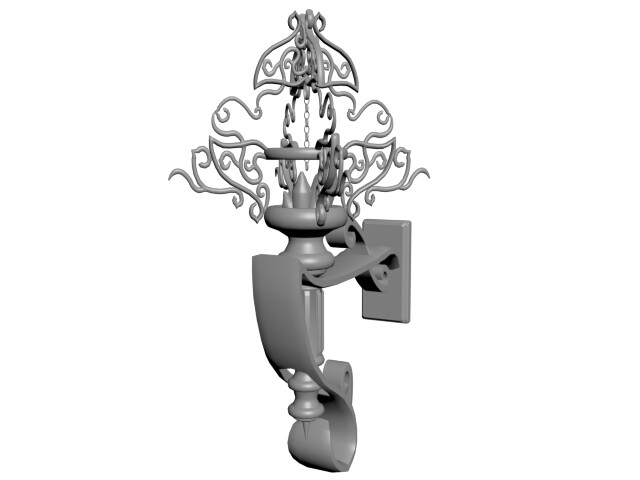 ArtStation - Fantasy Sconce [2018]