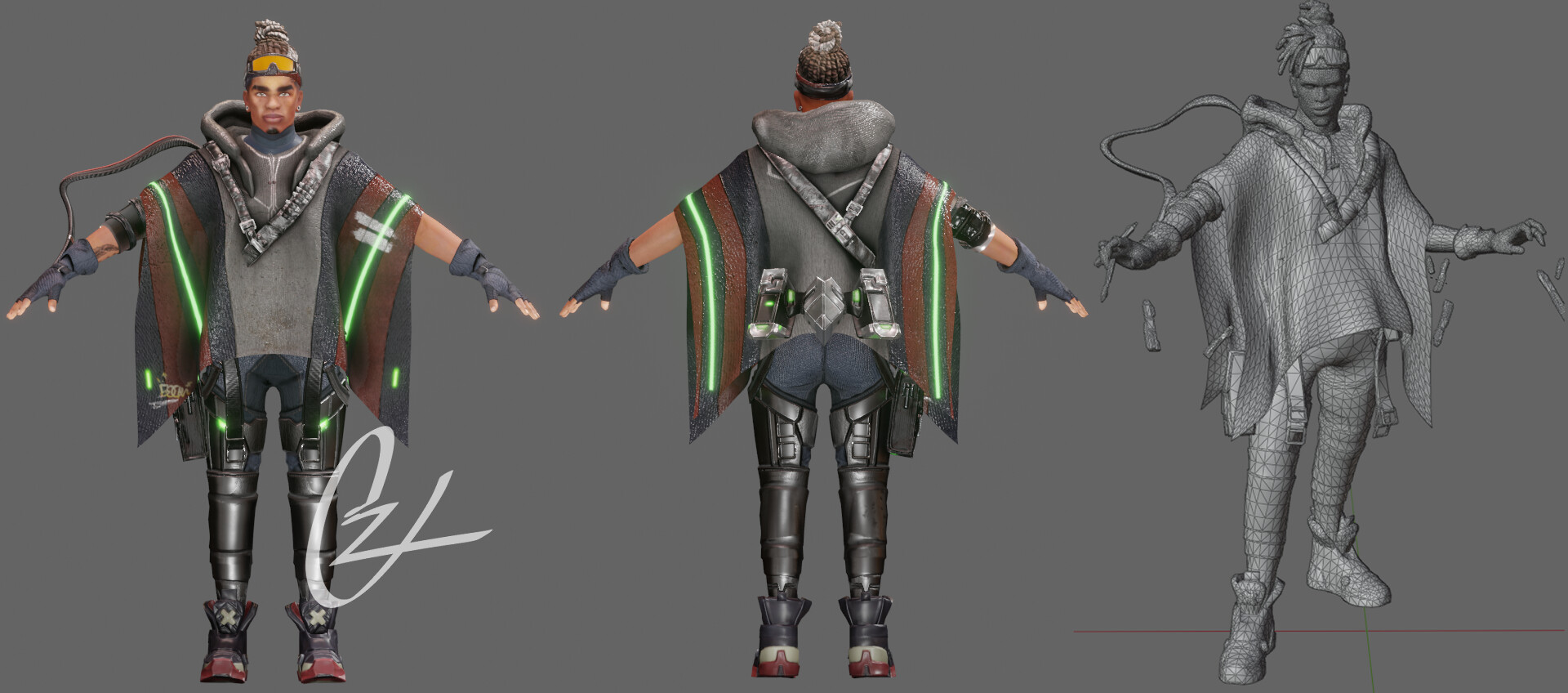 Caleb Hill - Apex Legends - Fulcrum (Original Character)