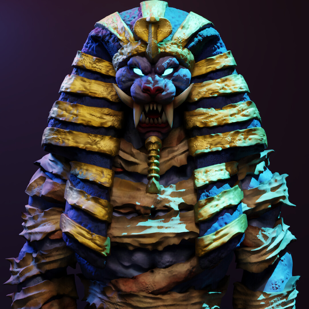 ArtStation - Pharaoh Lion King / Lion Hard Deep capital